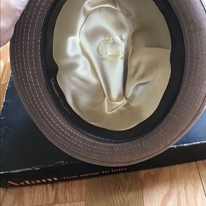 Adam | Accessories | Adam Country Gentleman Genuine Leather Hat Size 7 ...